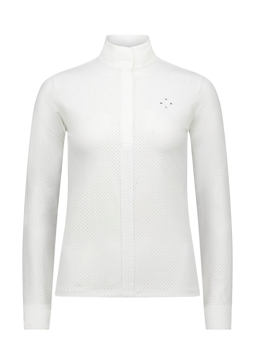 Mesh Show Shirt L/S - White - Vala